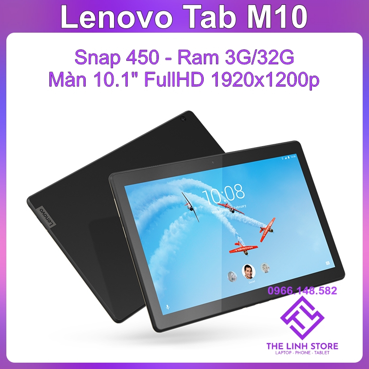 Máy tính bảng Lenovo Tab M10 X605 ram 3G 32G - Màn 10 inch FullHD ...
