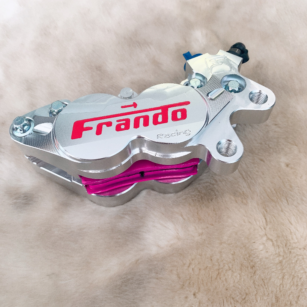 ️ Heo Frando 4pis Màu Bạc CNC bố Hồng (TẶNG 2 ỐC BẮT HEO + 1 ỐC DẦU ...