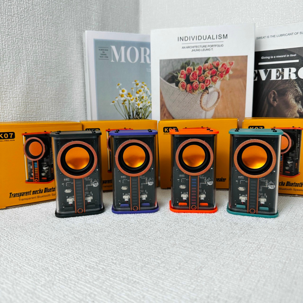 Loa bluetooth mini 5W K07 bass rung công suất cao có thể kết nối 2 loa ...