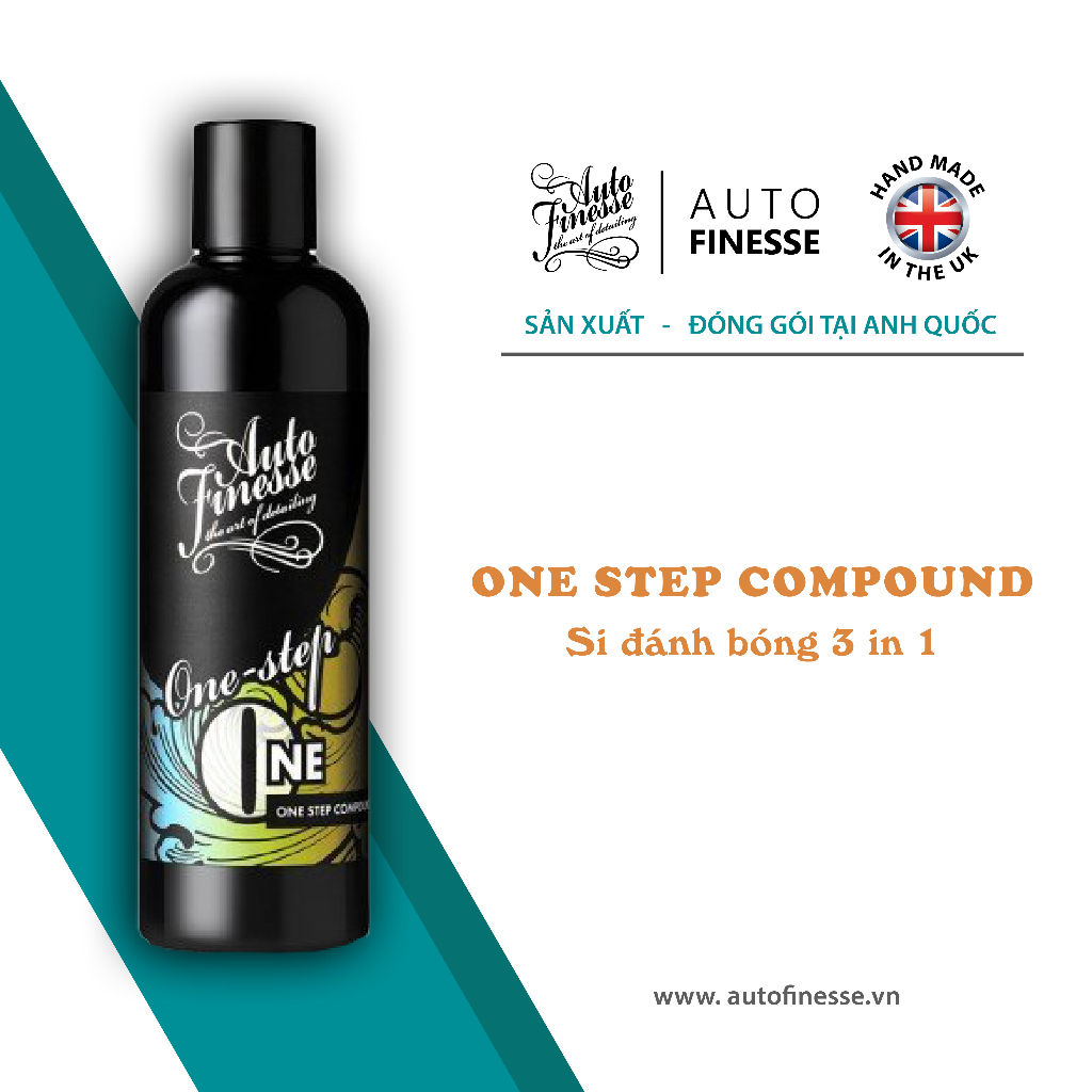 Đánh bóng & phục hồi lớp sơn Auto Finesse - ONE STEP 250ML | Shopee Việt Nam