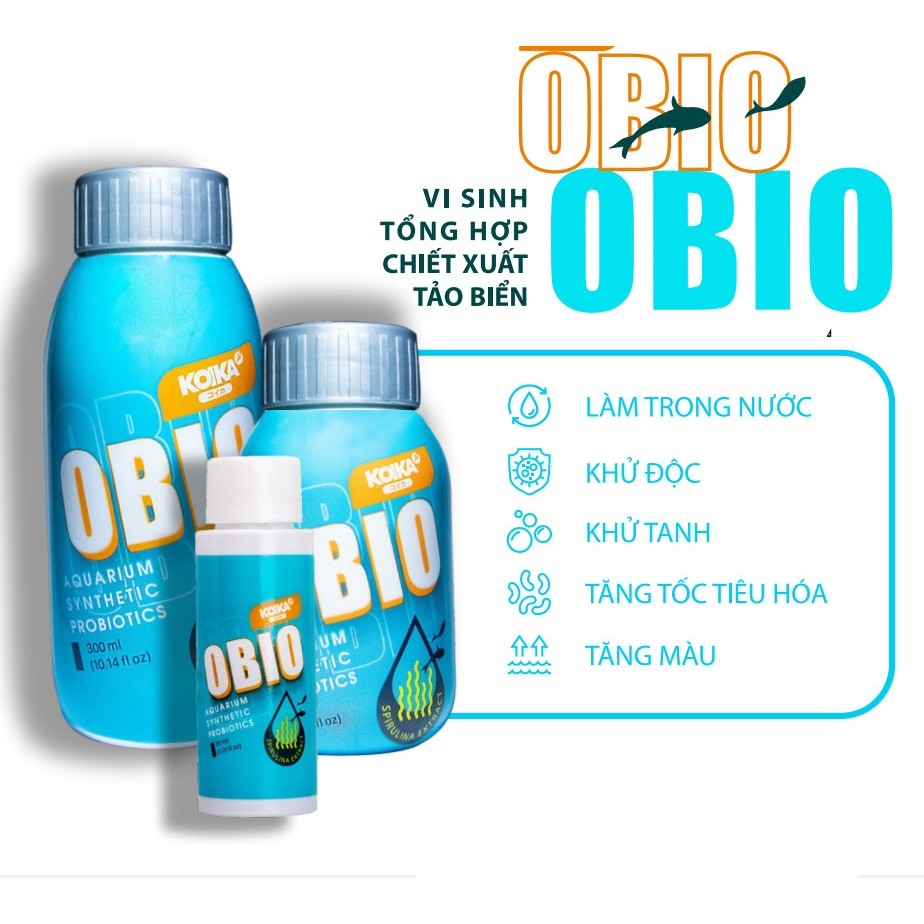 Men vi sinh 4 in 1 KOIKA OBIO ( 30 - 180 - 300ml) | Shopee Việt Nam