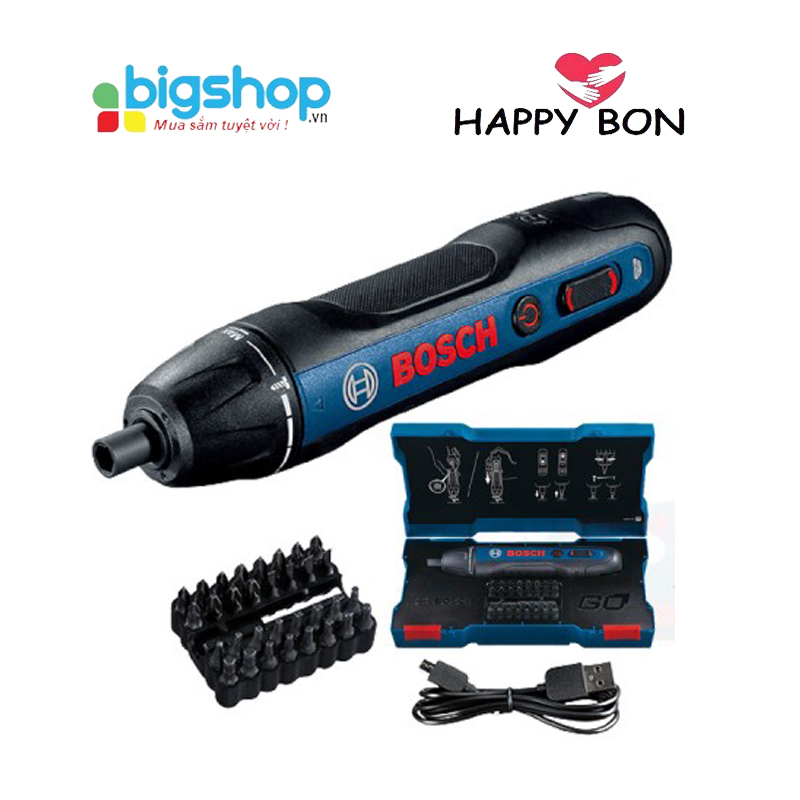 Máy vặn vít dùng pin 32 mũi BOSCH Go Gen 2 (06019H2181) | Shopee Việt Nam