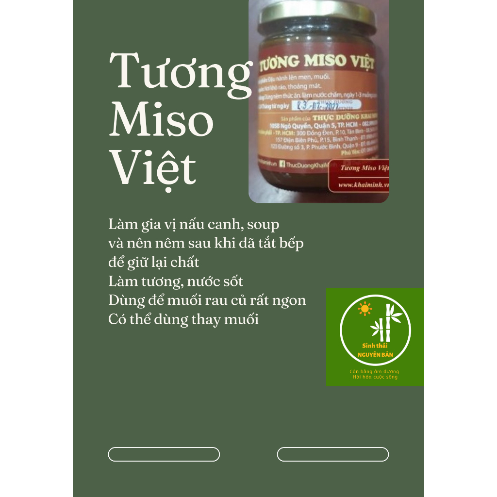 TƯƠNG MISO VIỆT 250 GRAM | Shopee Việt Nam
