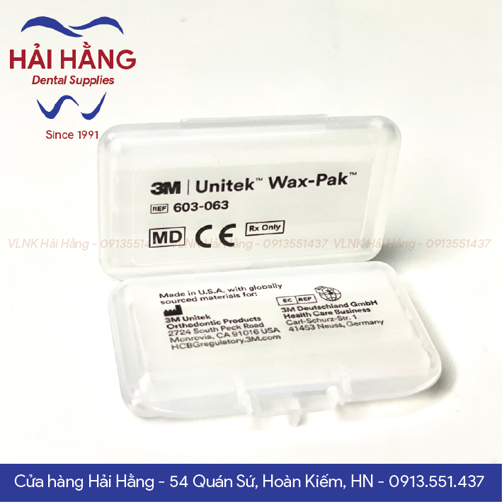 Sáp nha khoa chỉnh nha chính hãng 3M Unitek (mẫu mới) | Shopee Việt Nam
