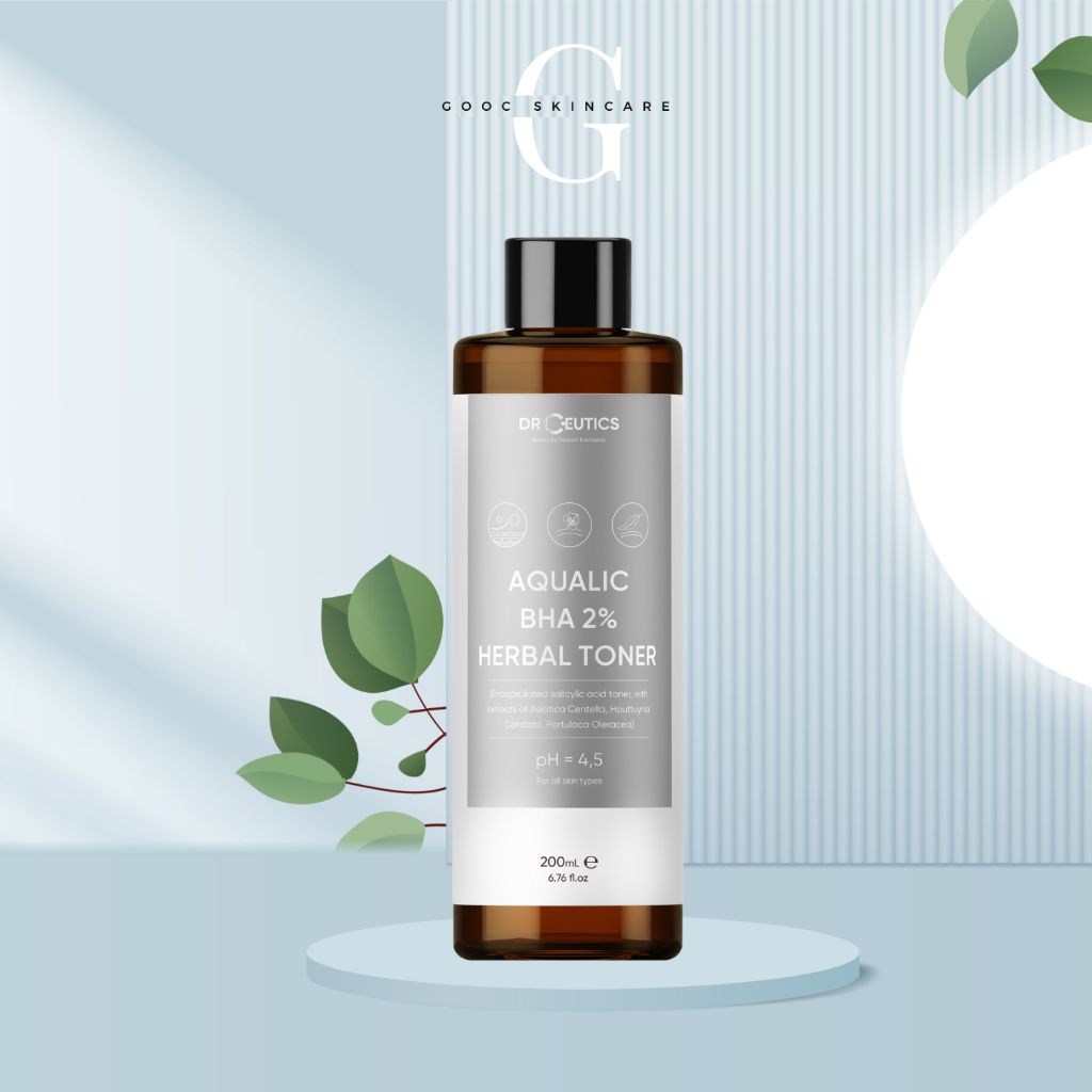 Serum BHA 2% Nền Nước DrCeutics (Aqualic BHA 2% Herbal Toner) | Shopee ...