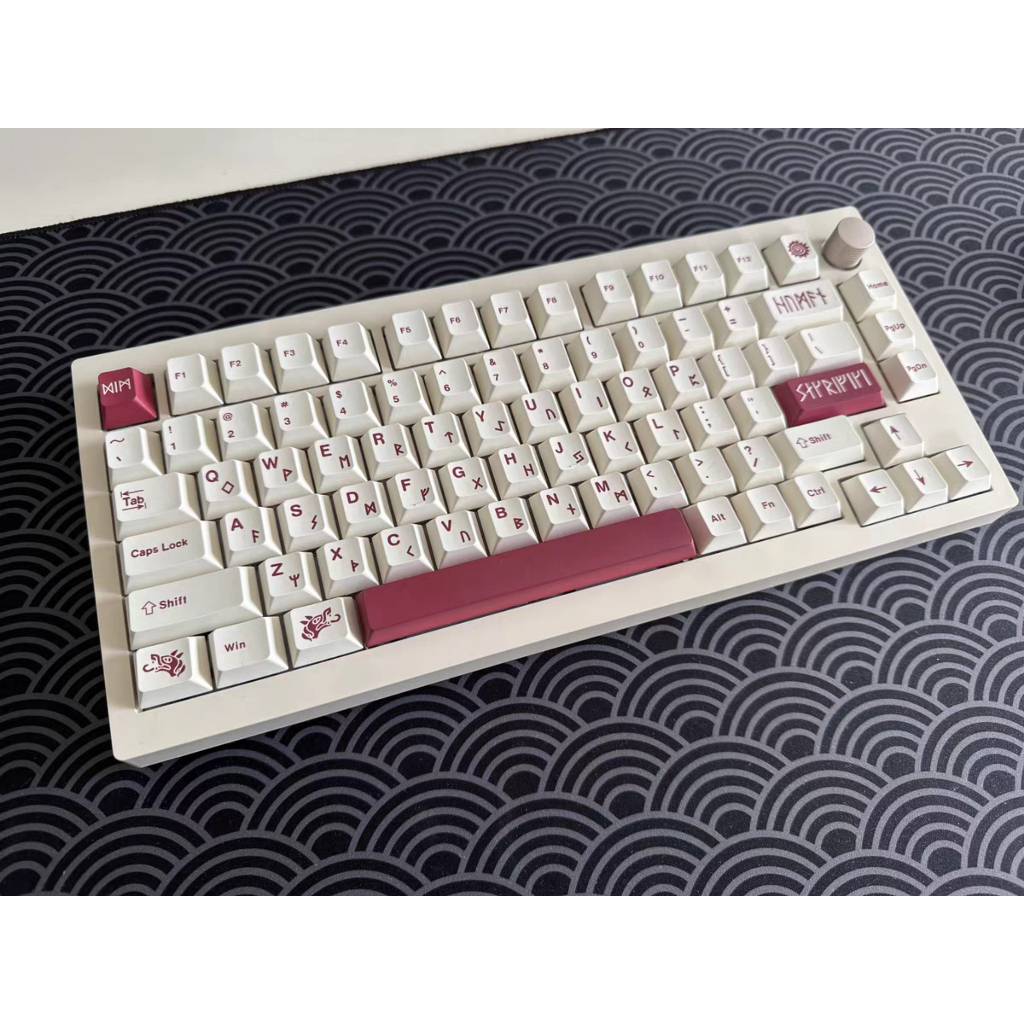 Bộ Keycap Đỏ - Keycap Keycap Blood Sacrifice 125 nút dùng cho bàn phím ...