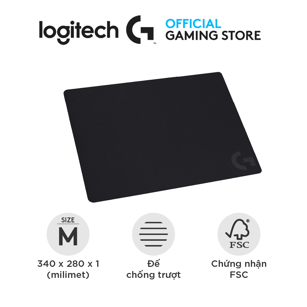Logitech G240 Cloth Gaming Mouse Pad - 340x280(mm), Thickness 1mm ...