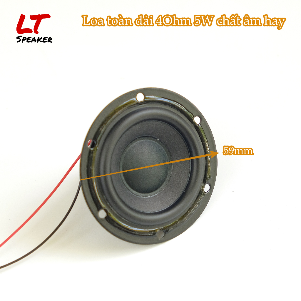 Loa toàn dải 2 inch 4Ohm 5W từ Neo chất âm hay LT Speaker | Shopee Việt Nam
