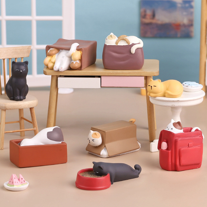 Mini blind box-blindpack hình mèo dễ thương | Shopee Việt Nam