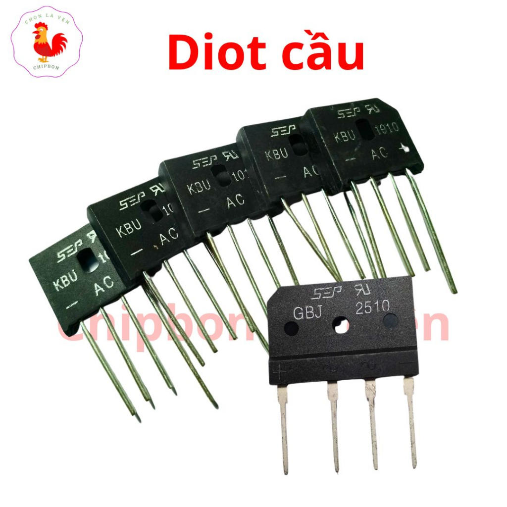 Cầu diot chỉnh lưu 10A 20A | Shopee Việt Nam