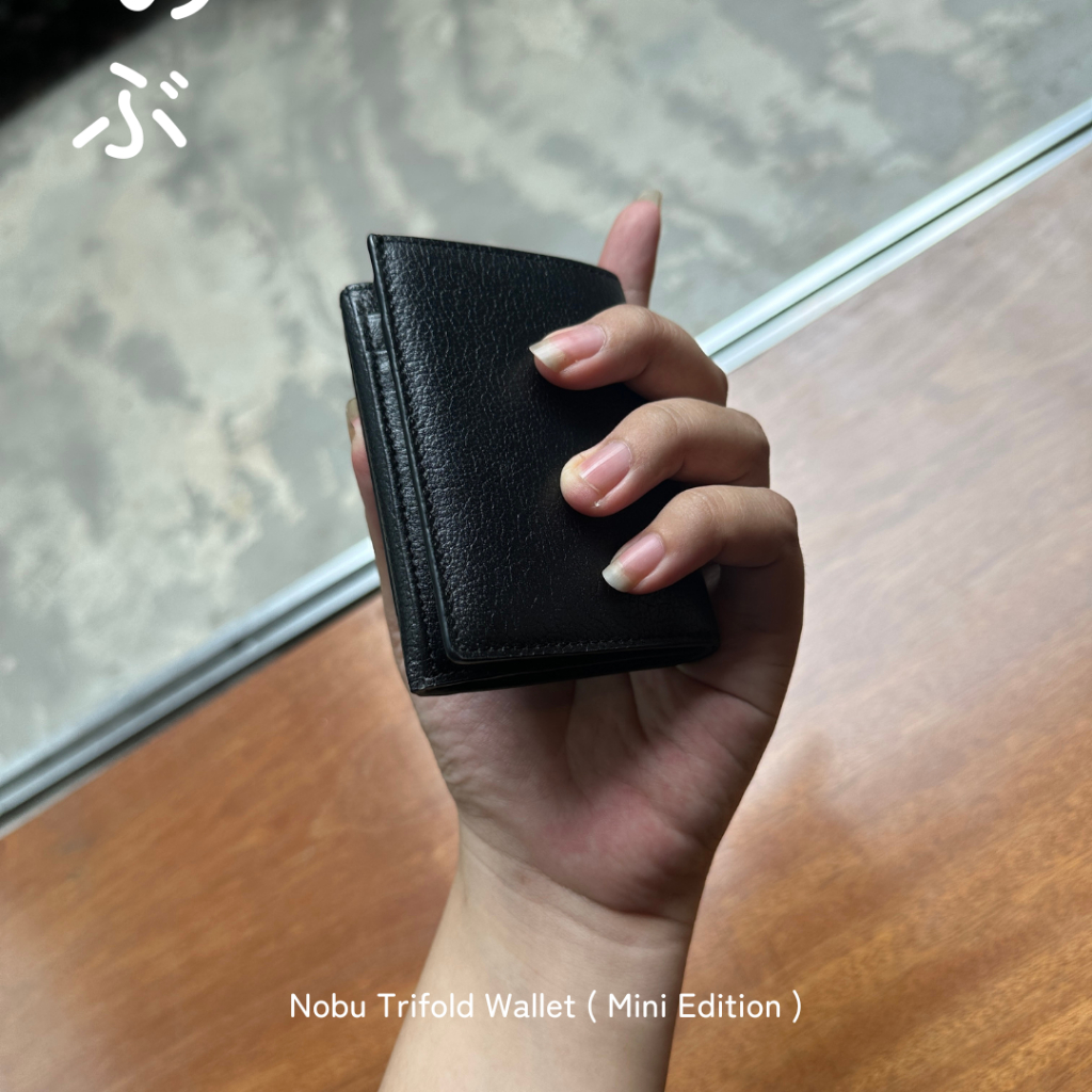 Nobu のぶ Mini Trifold Wallet - Ví Mini Gập Ba Nobu ( OUI THEBRAND ...