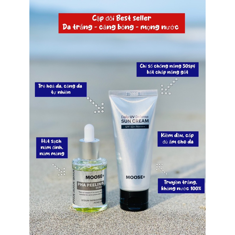 Kem chống nắng moose+ 50ml hạn dùng 2026 | Shopee Việt Nam