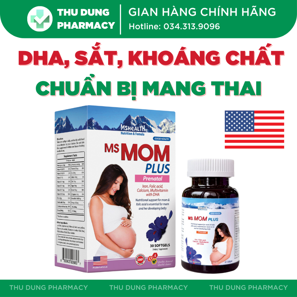 Bổ Sung DHA, Sắt, Calci, Vitamin, Khoáng Chất Cho Phụ Nữ Chuẩn Bị Mang ...