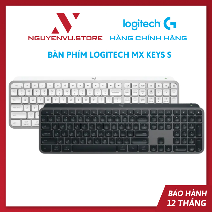 Bàn PHÍM LOGITECH MX KEYS S - Hàng Chính Hãng | Shopee Việt Nam