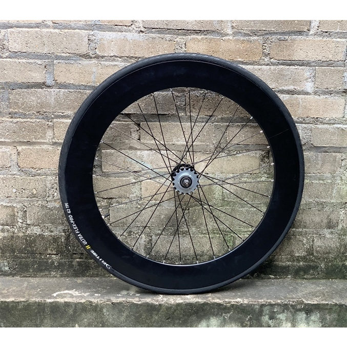 Vành Fixed Gear HUB Legend bản cao 7cm sơn Zin không kèm săm lốp ...