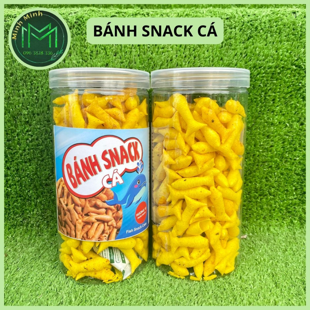 Bánh Snack Cá Vị Phô Mai, Bánh Phồng Cá Giòn Thơm, Lon Pet 230g | Shopee Việt Nam