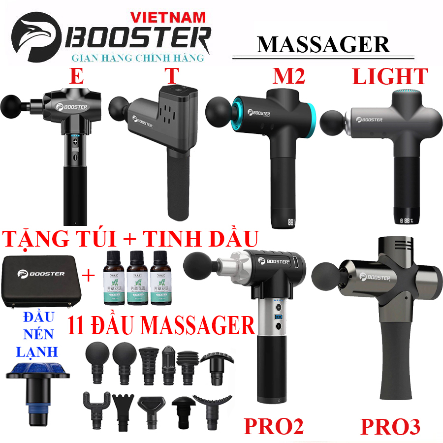SALE 50% ĐÓN TẾT - Máy massa cầm tay - BOOSTER PRO3 - BOOSTER LIGHTSABER - BOOSTER T - BOOSTER ...