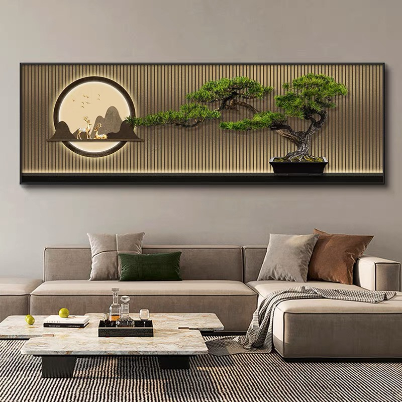 Tranh Điện, Tranh LED Cao Cấp Chất Liệu Mica Pha Lê Khung Hợp Kim Hiện ...