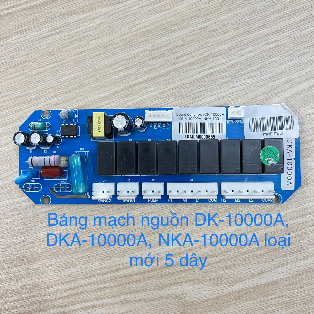 Bảng mạch nguồn, mạch khiển Daikiosan, Nakami DK-10000A, DKA-10000A ...