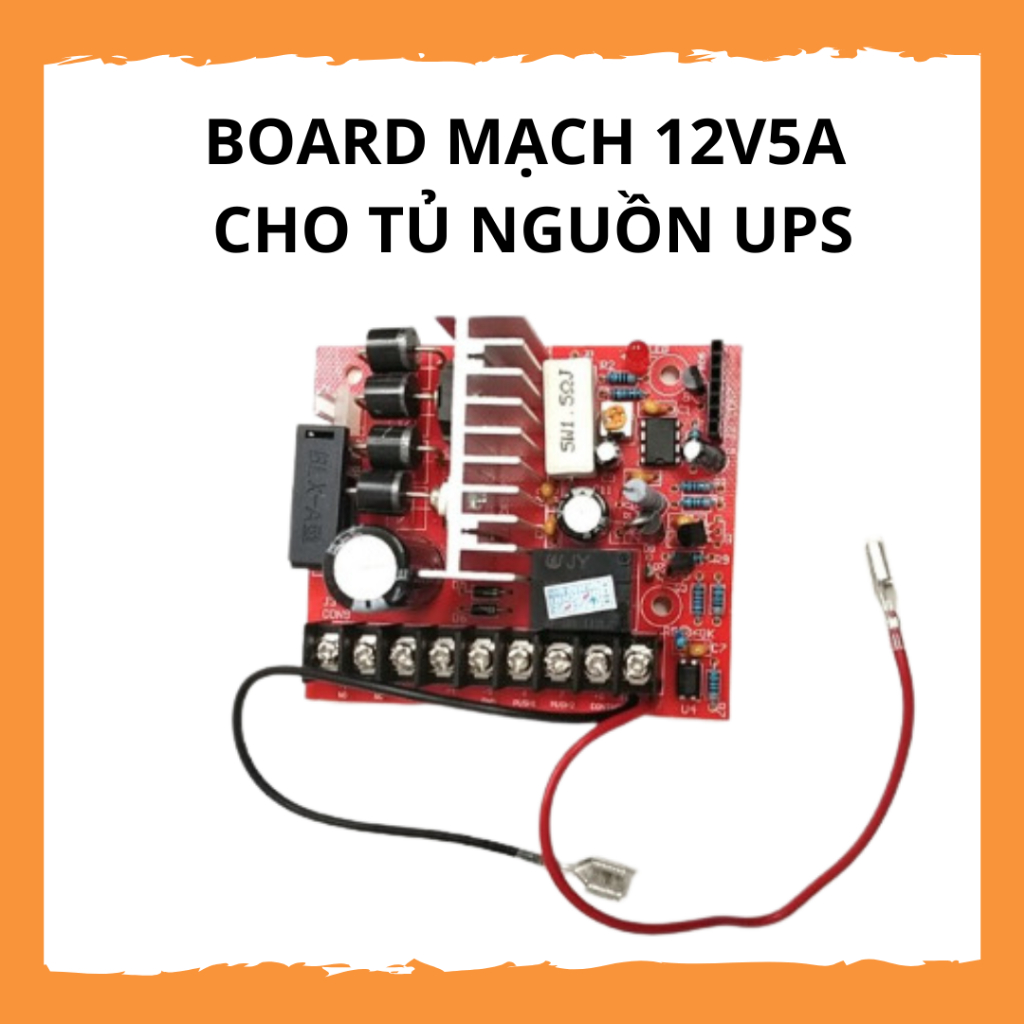 Mạch Chuyển Đổi UPS 12V5A Thay Thế Cho Tủ UPS Lưu Điện Access Control ...