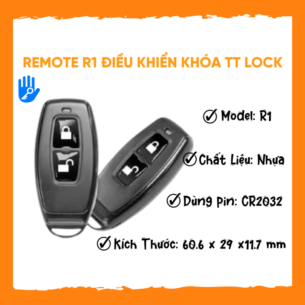Remote R1 Điều Khiển Từ Xa Dùng Với Khóa Cửa Điện Tử TTlock | Shopee ...