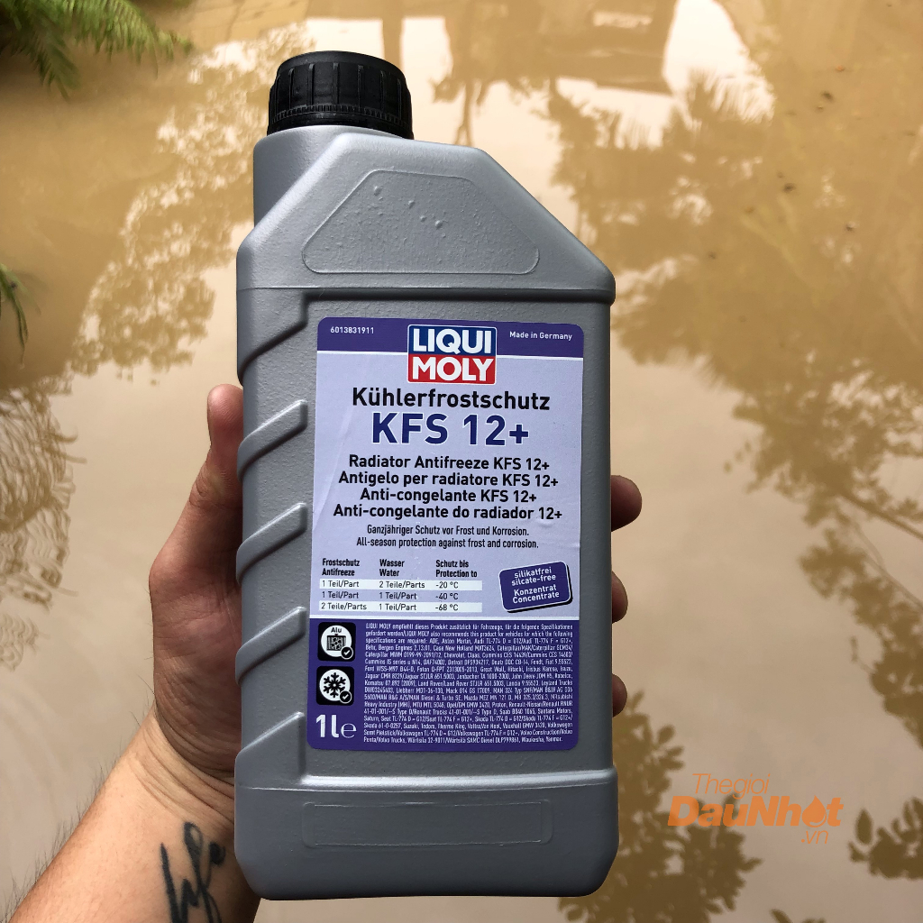 Nước Làm Mát Nguyên Chất Chưa Pha Liqui Moly Radiator Antifreeze KFS 12+ Mã 21145 Made in ...
