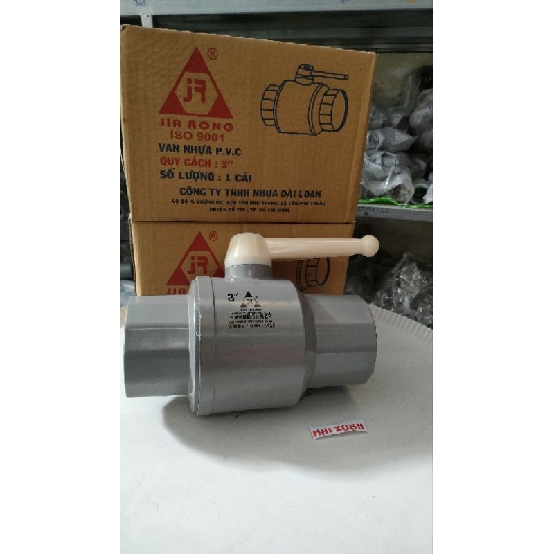 VAN NHỰA PVC PHI 90 TAIWAN - VAN KHÓA PHI 90- VAN NHỰA CAO CẤP PVC ...