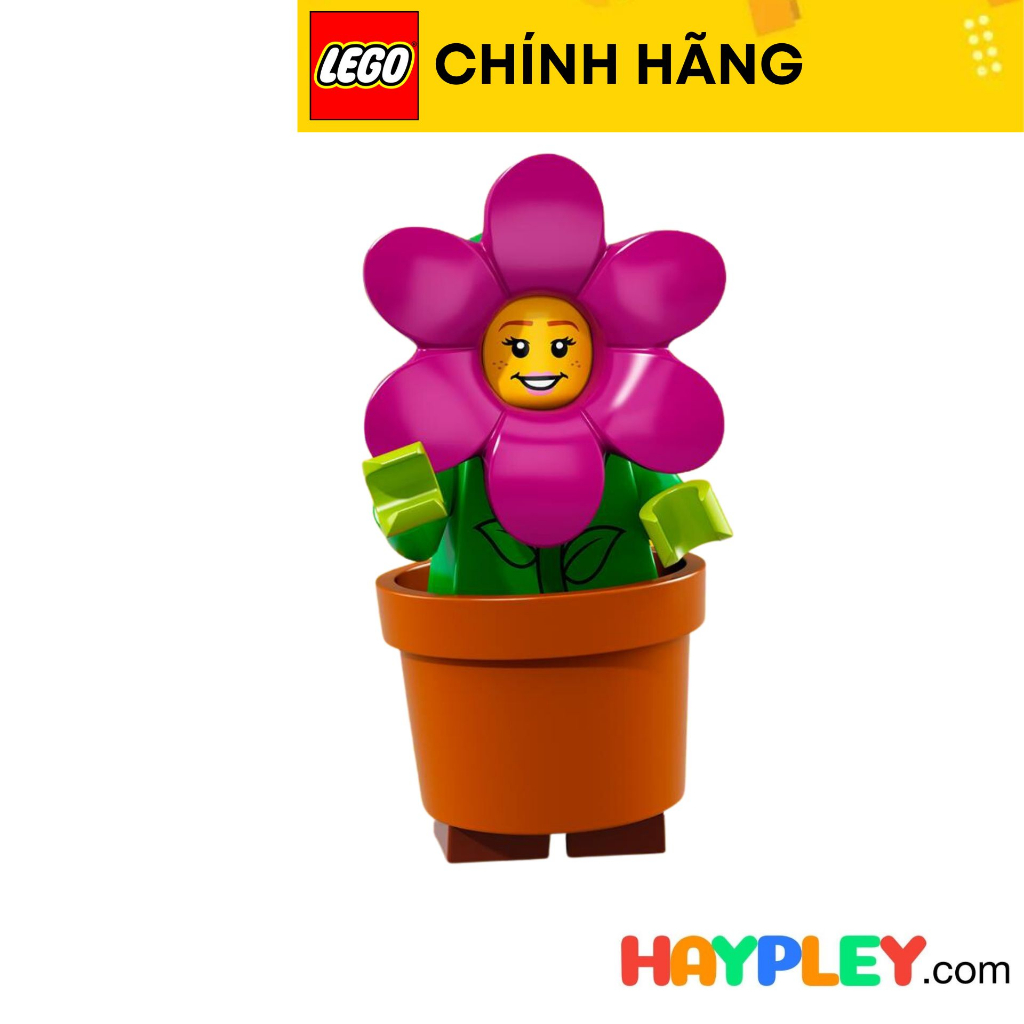 LEGO Minifigures Series 18 (14) Nhân vật LEGO Flower Pot Girls | Shopee ...