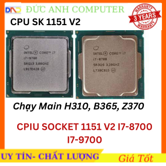 CPU socket 1151 V2 I7-8700, i7-9700, Bảo Hành 3 Năm ,Cpu thế hệ 8 9 ...