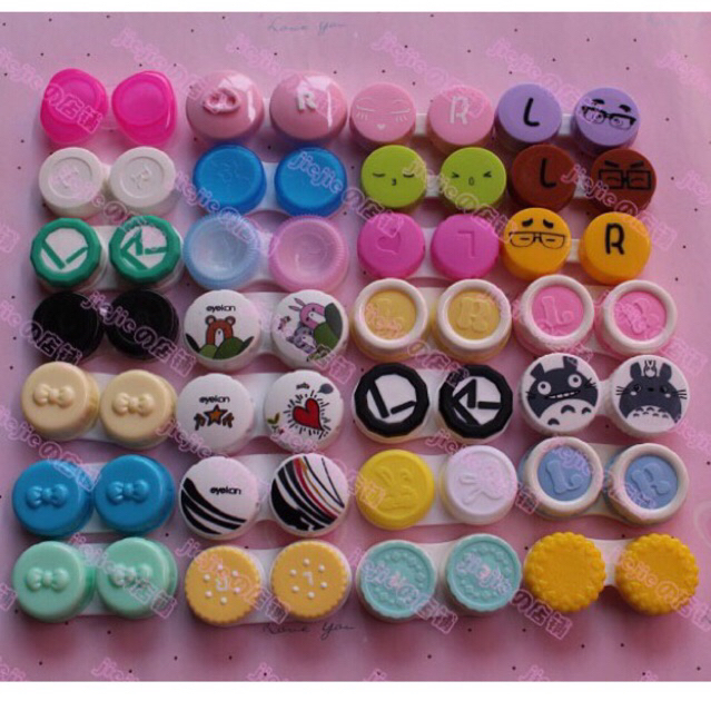 YINNIE [GIÁ SỈ] KHAY LENS ĐƠN ĐA HÌNH, MÀU SẮC CUTI | Shopee Việt Nam