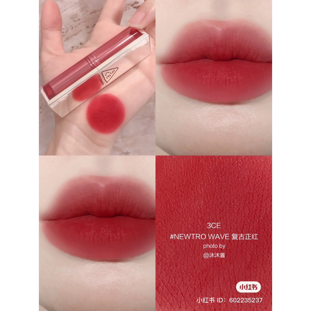 SON THỎI 3CE BLUR MATTE LIPSTICK ROSINESS, SALTY CINAMON | Shopee Việt Nam