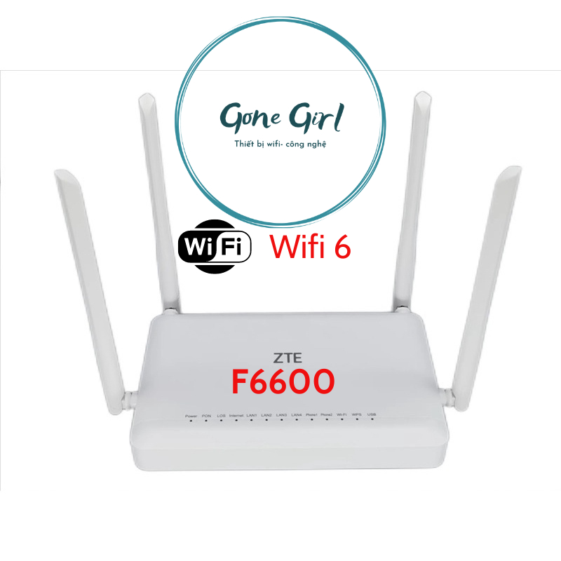 Modem ZTE F6600 Ax1800 hàng unlock có thể thay thế modem nhà mạng ...