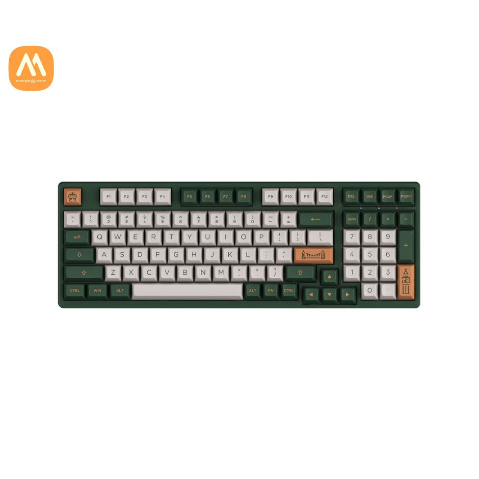 Bàn phím AKKO 3098 RF World Tour London (Dual-mode / AKKO sw v3 ...