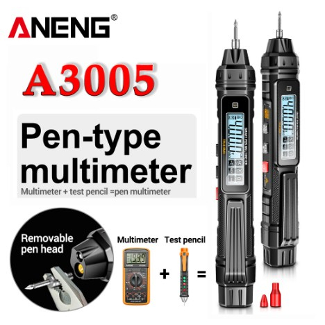 Bút Đo Điện Kỹ Thuật Số A3005 Đếm 4000 Count DC AC Cho Phòng Thí Nghiệm ...