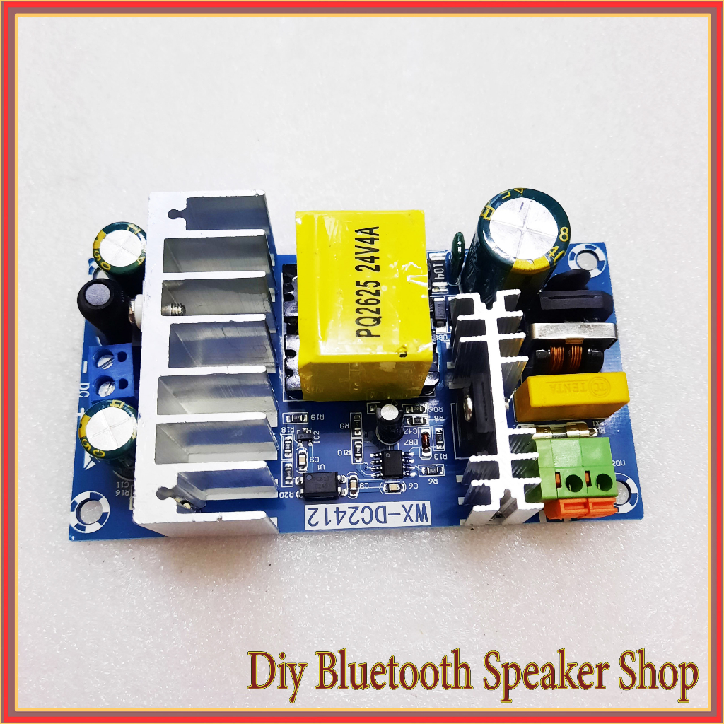 Module nguồn 24V4A , vào 220vac ra 24vdc dùng làm nguồn công suất cho loa bluetooth | Shopee ...