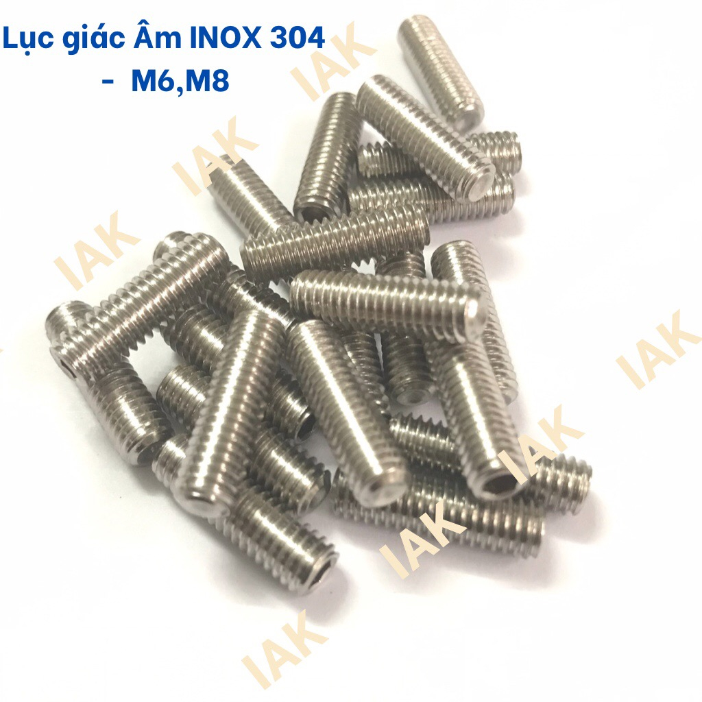 Vít trí ốc cấy, lục giác âm (chìm) INOX 304 - M6. M8 | Shopee Việt Nam