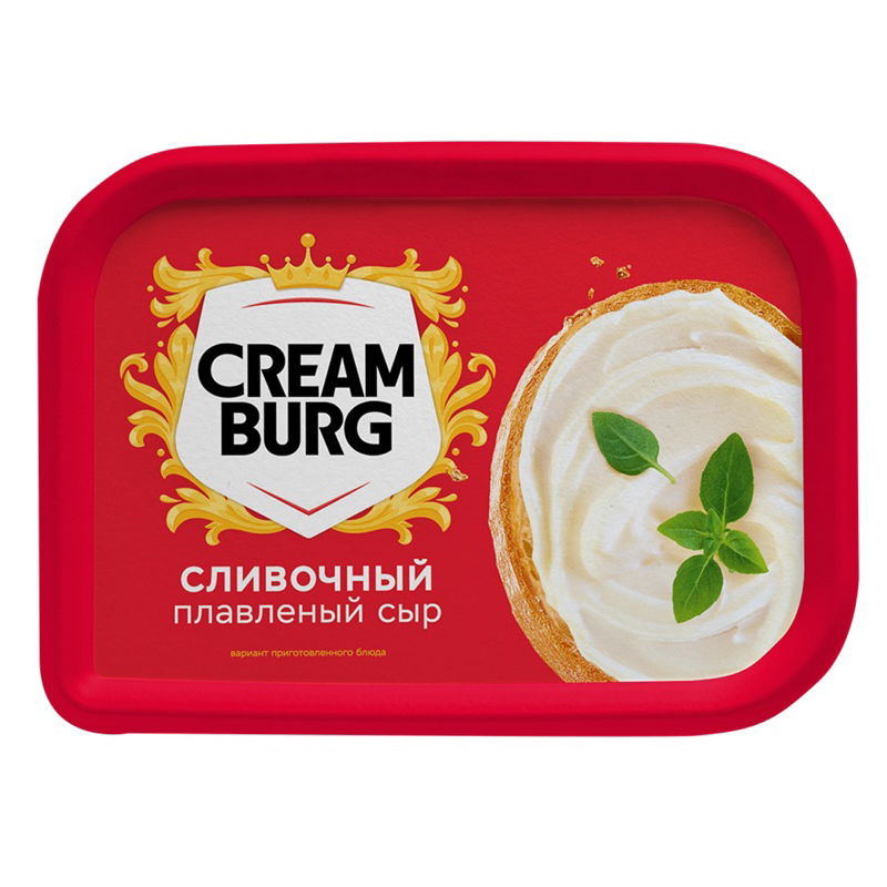 Phomai tươi Cream Burg "Cream" của Nga/190g | Shopee Việt Nam