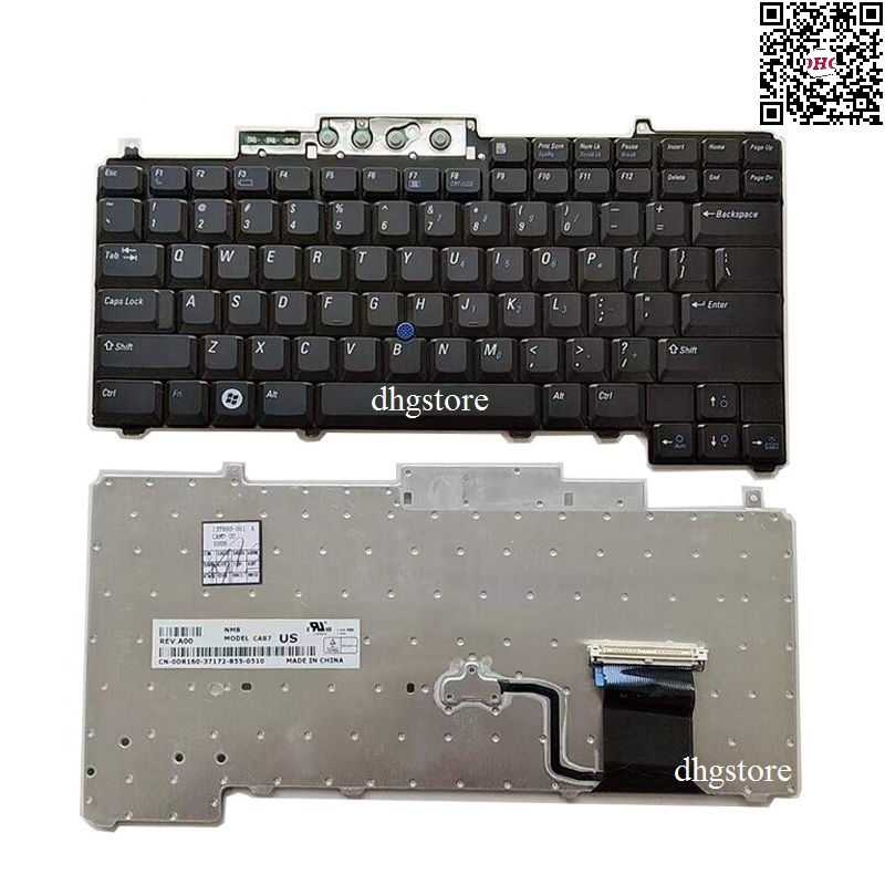 Bàn phím laptop Dell Latitude D630 D620 D830 D820 PP10S PP18L M65 Có Chuột | Shopee Việt Nam