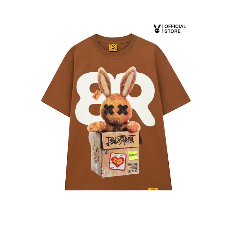 Áo Thun Unisex Bad Rabbit RABBIT IN THE BOX TEE 100% Cotton - Local ...