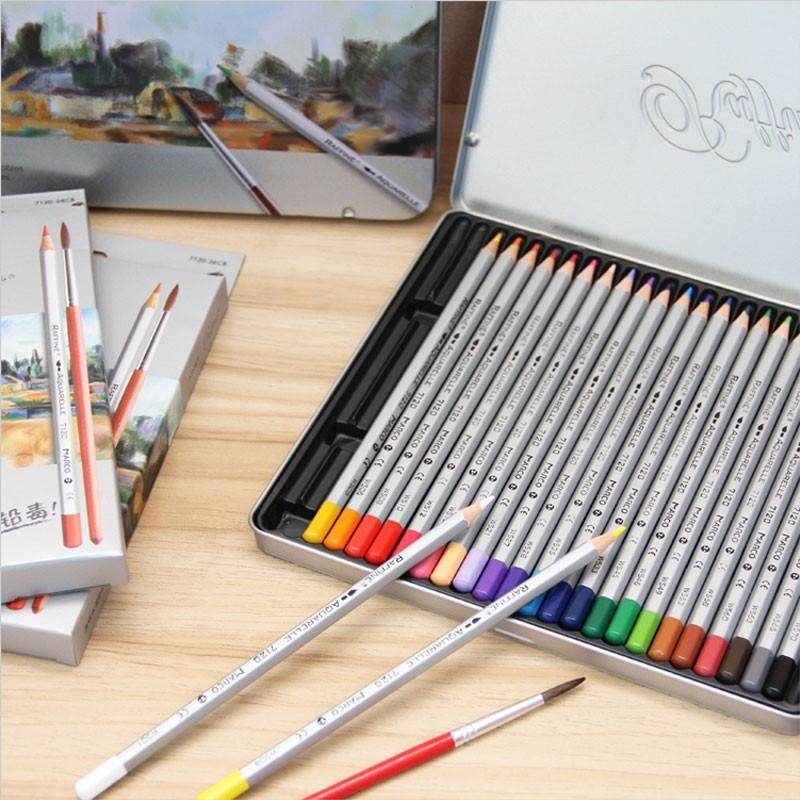 [the V] Màu chì nước Marco Raffine Watercolor Pencils - 12/24/36/48 màu ...