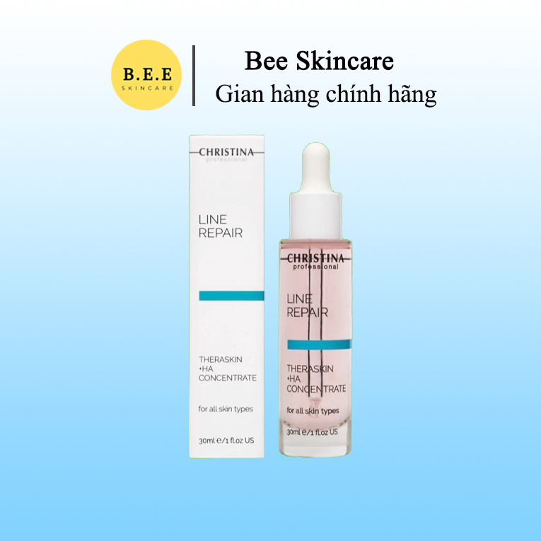Serum Christina Line Repair Theraskin+ HA Cấp Nước Trẻ Hoá Da Bee ...