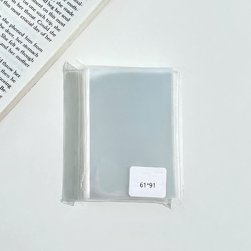 Set 100 sleeve bọc card lomo, thẻ bài, photocard idol 61x91mm | Shopee ...