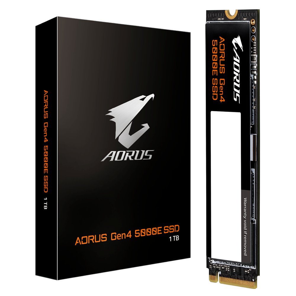 SSD Gigabyte AORUS Gen4 5000E SSD 1TB - M.2 2280 PCLe Gen4 x4 NVMe 1.4 | Shopee Việt Nam