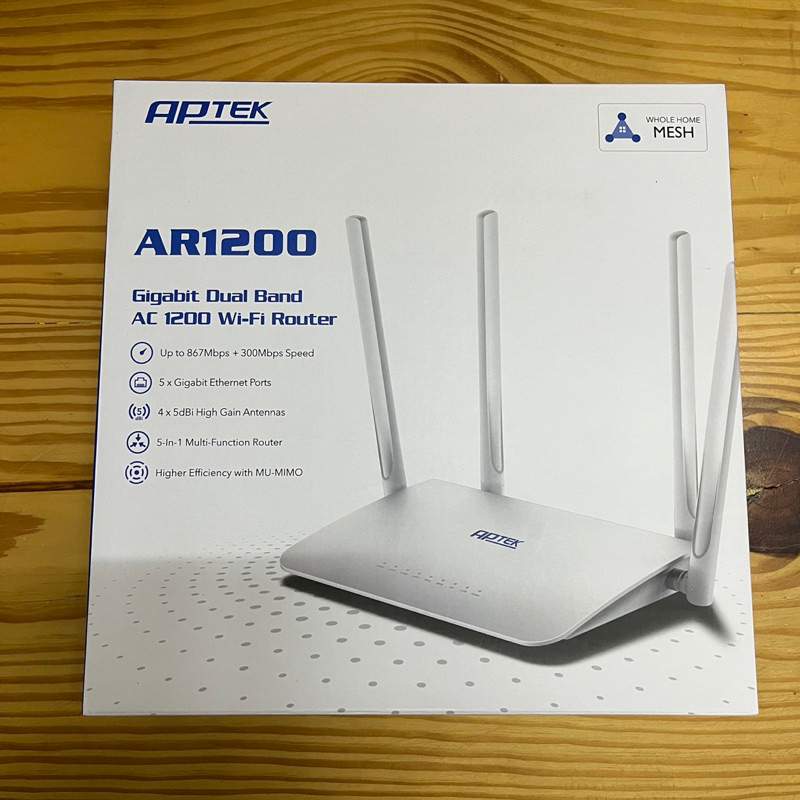 Bộ phát wifi APTEK AR1200 gigabit Dualband AC1200 | Shopee Việt Nam