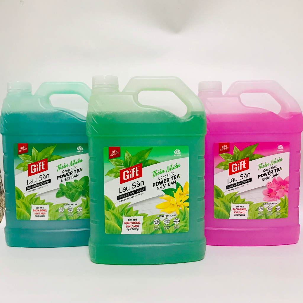 Nước Lau Sàn Gift Đậm Đặc Can 3.8kg Nhiều Loại Hương | Shopee Việt Nam