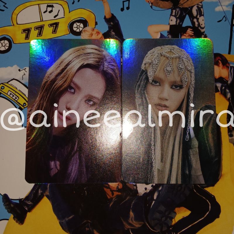 [OFFICIAL] CARD LISA VÀ JISOO LYRICS HOLOGRAM | Shopee Việt Nam