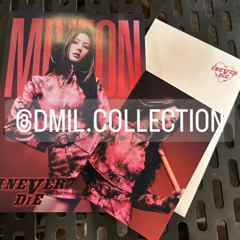 [ CHÍNH HÃNG ] Bộ ảnh Photo Mini Poster Miyeon - (G)I-DLE Album I Never ...