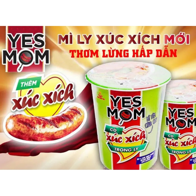 Mì Ly Yes Mom 76g | Shopee Việt Nam