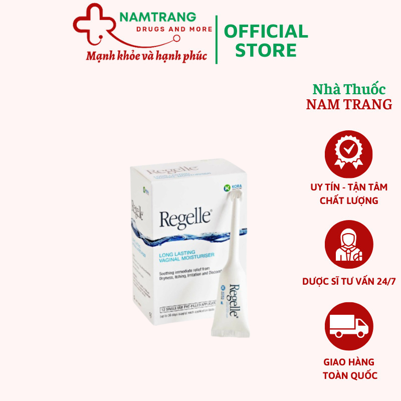 [CHÍNH HÃNG] Gel Bôi Trơn Giữ Ẩm REGELLE hộp 6 tuýp(che tên kín đáo ...