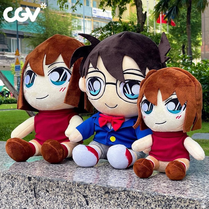 THÚ BÔNG - GẤU BÔNG CONAN VÀ HAIBARA “ TÀU NGẦM SẮT MÀU ĐEN” CGV ...